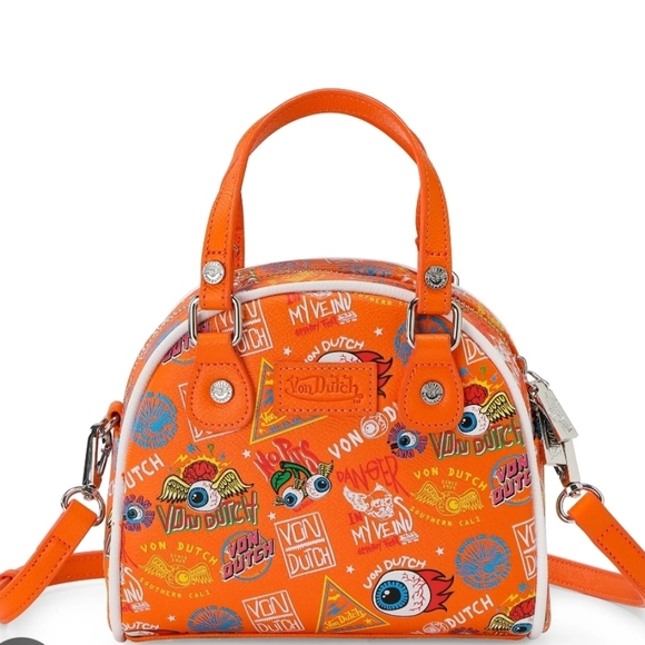 Von Dutch | Bags | Von Dutch Nwt Jax Bowling Bag Wdetachable Strap ...